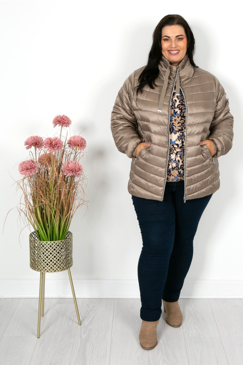 Gold Light Padded Coat
