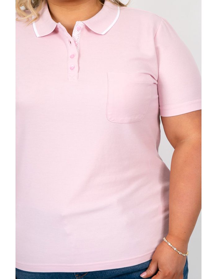 Baby Pink Polo Shirt