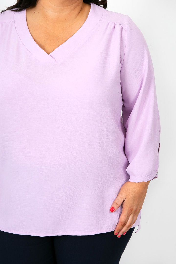 Lavender Long Sleeve Top
